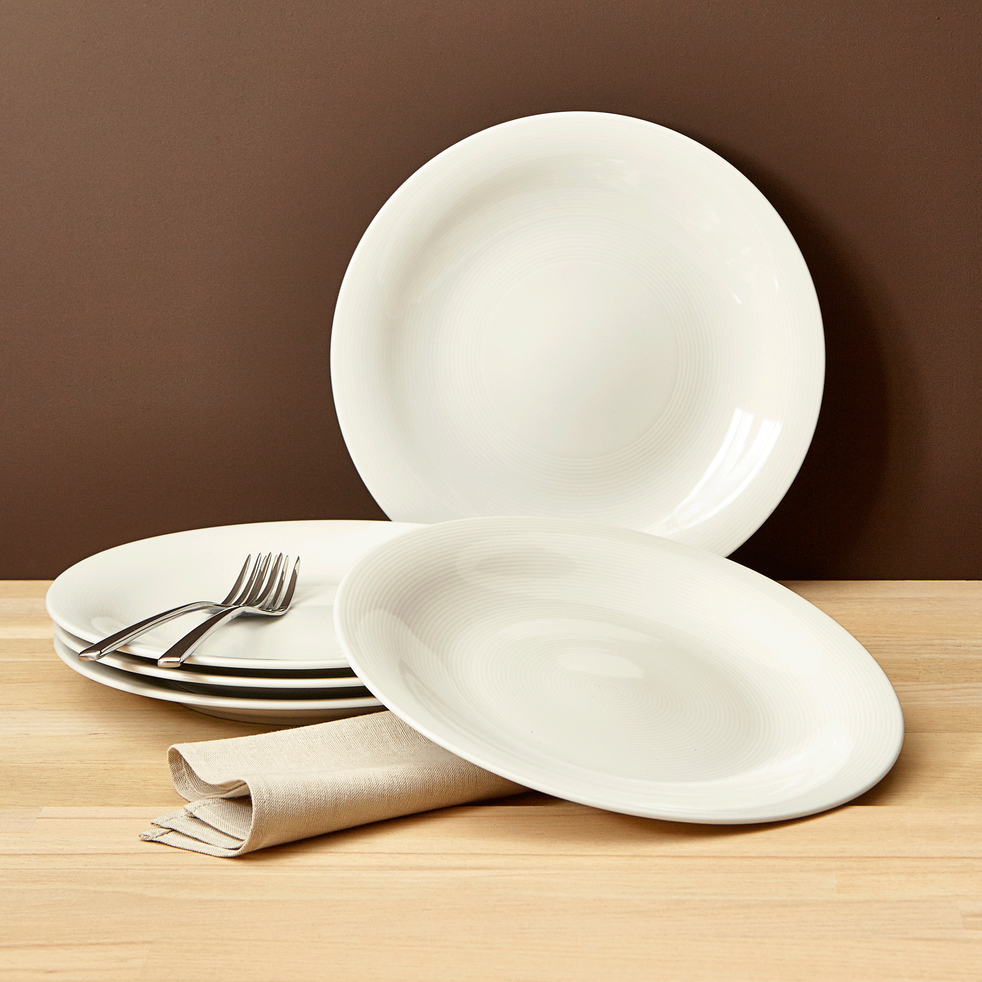 Assiette plate en porcelaine qualité hôtelière D27cm - Eto - assiettes ...